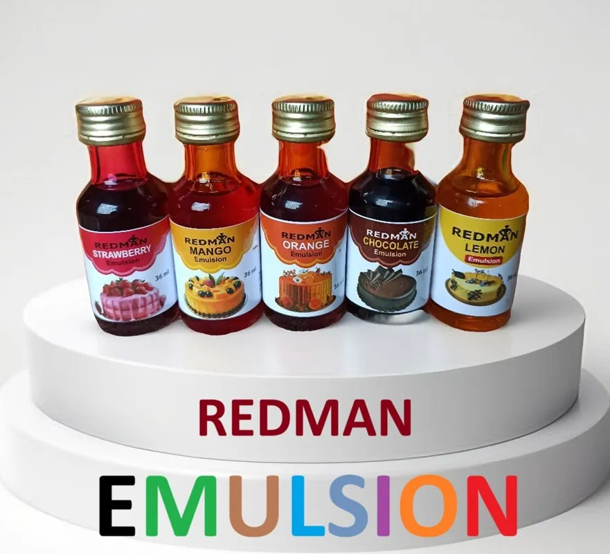 REDMAN FOOD EMULSION STRAWBERRY / MANGO / ORANGE / CHOCOLATE / BANABA ...