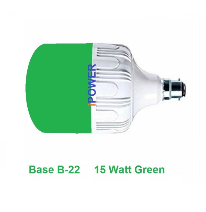 Green color Home and office Use 15 Watt LED Bulb Light Base B22 | Daraz ...