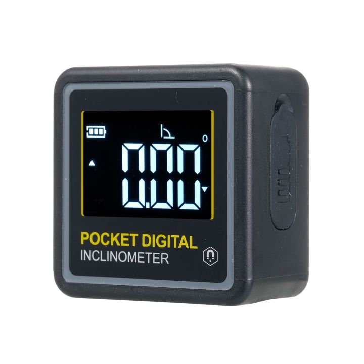 4 x 90 portable digital inclinometer LCD backlight digital protractor ...