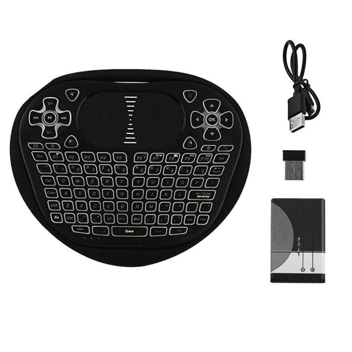 Mini Touchpad Wireless Keyboard Backlight Version Remote Control For ...