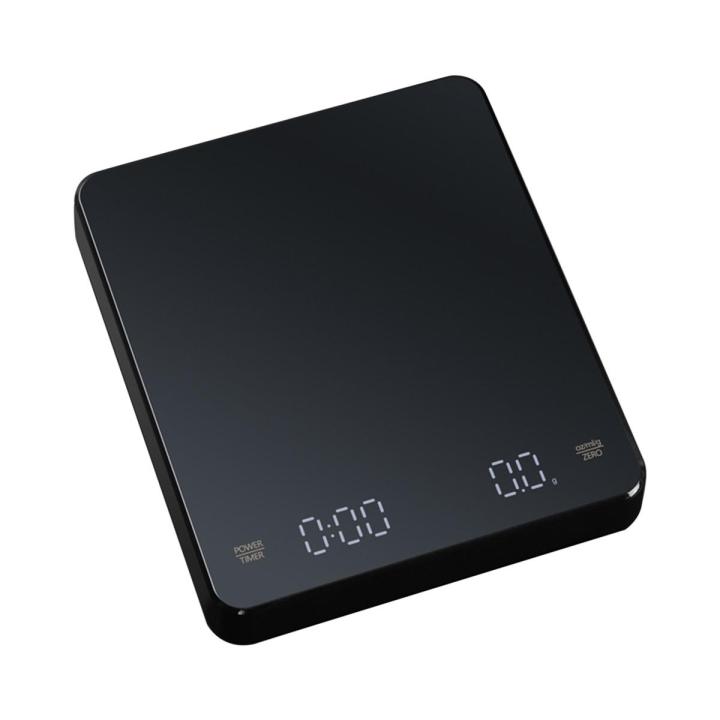 Electronic Scale Rechargeable Built-in Auto Timer LED Screen Mini Scale ...