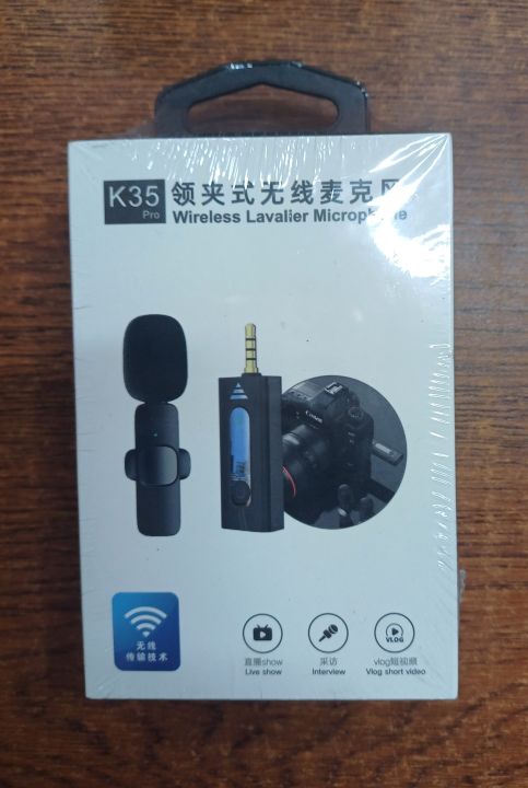 K35 Dual Wireless Microphone. | Daraz.com.bd