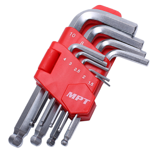 Hex Key-ball Point 9 Pcs Set - MHA02002-1 | Daraz.com.bd