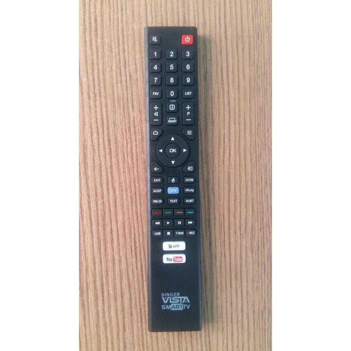 SINGER Smart Youtube & APP TV Remote | Daraz.com.bd