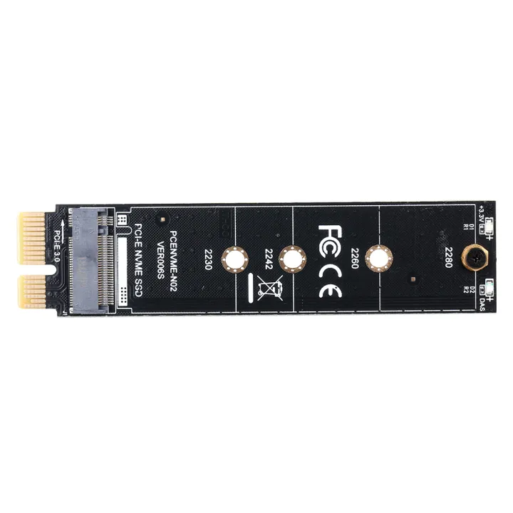 HXSJ PCI-E to NVME M.2 Adapter Card SSD Card Reader Support 2230/2242 ...