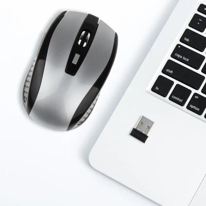 RYRA Wireless Mouse Adjustable DPI Mouse 6 Buttons Optical Gaming Mouse ...