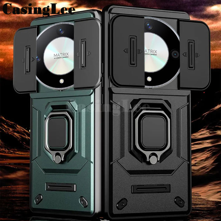 For Honor X9B Armor Ring Case Cover adsorb Car Holder Shockproof Camera ...