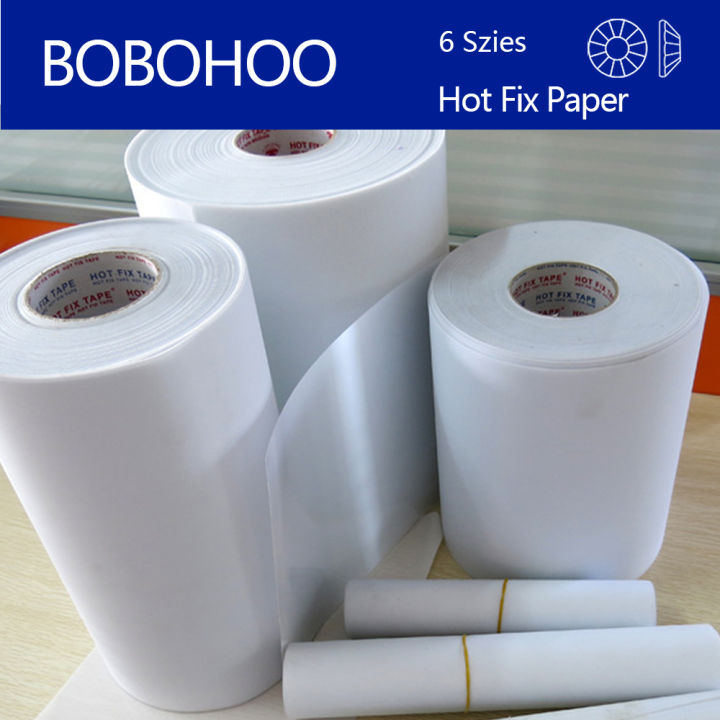 Hot Fix Paper Tape 24 32CM Acrylic Iron on Heat Transfer Film Super ...