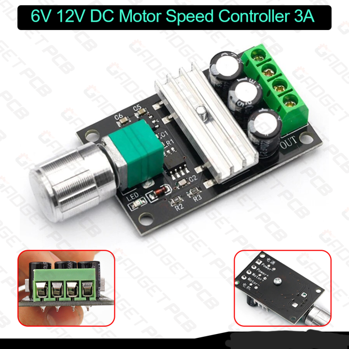 1203B PWM 6V 12V 24V 28V 3A DC Motor Speed Controller Regulator | Daraz.com.bd