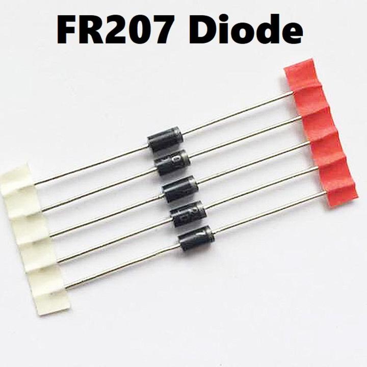 30Pcs Diode FR207 1000V 2A General Purpose Rectifier Diodes FR 207 ...