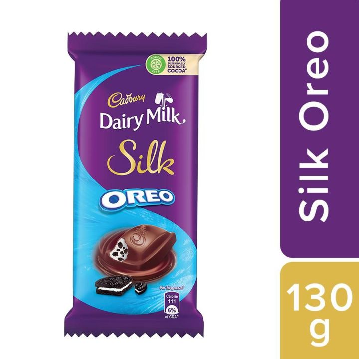 Cadbury - Dairy Milk Silk Oreo -130g - India | Daraz.com.bd
