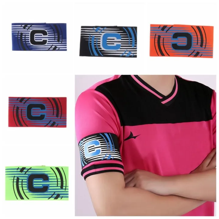 Soccer Armband Adjustable Football Captain Arm Band Nylon Leader Arm ...