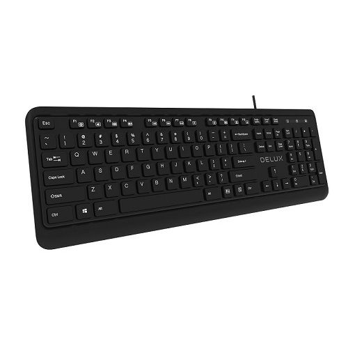 Delux KA190U Wired Office Keyboard | Daraz.com.bd
