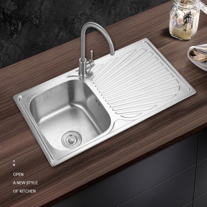 Factory Custom cheaper 201 stainless steel 760*450mm single bowl ...