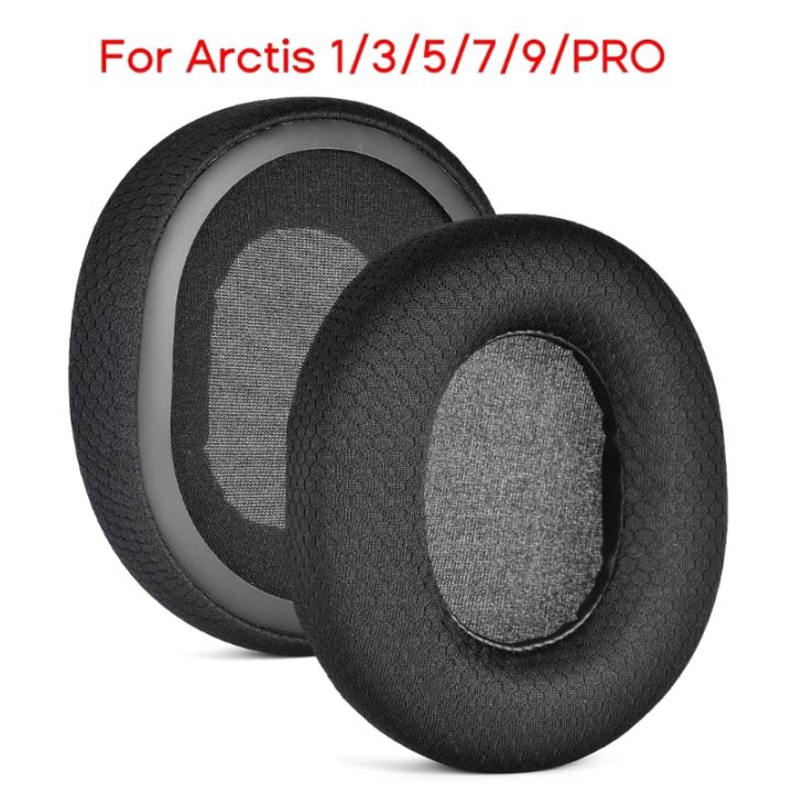 Headphone Mesh Earpads For Arctis 1/3/5/7/9/pro Headset Thick Sponge ...