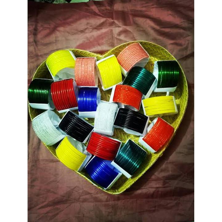 Gift Combo Reshmi Churi Indian Glass bangle 12 Dozen for girls ...