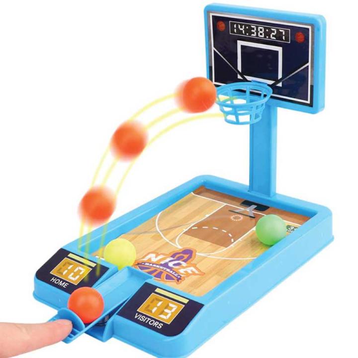 Indoor Basketball Shooting Sports Games Kids Play Set Hoop 3-Ball ...
