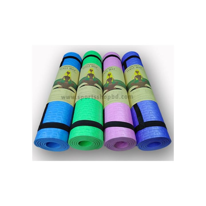 Eco-Friendly yoga mat 8mm floor mat for exercise | Daraz.com.bd