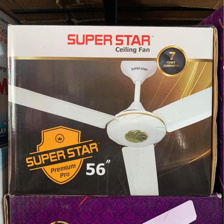 Super_Star Premium Pro 56" Ceiling Fan | Daraz.com.bd