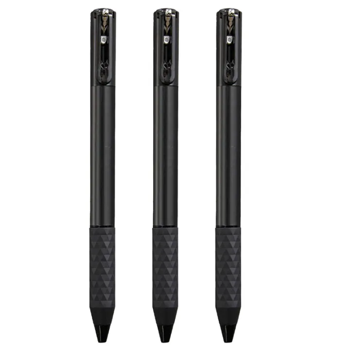 3X Geometric Metal Crinkle Pen Fidget, Stress Relief Metal Shape ...