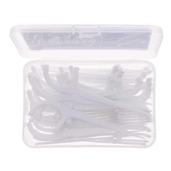 Dental Floss Interdental Brush Clean Teeth Dental Floss Stick ...
