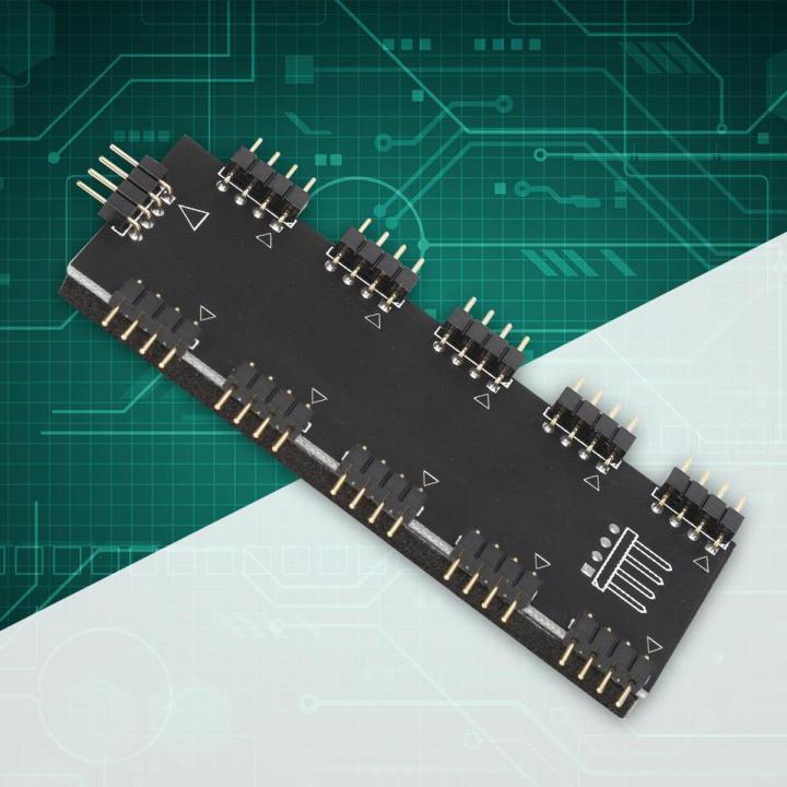 Computer 10-Channel RGB Hub PC MOD Motherboard RGB Fan Extension Cable ... Computer 10-Channel RGB Hub PC MOD Motherboard RGB Fan Extension Cable ...