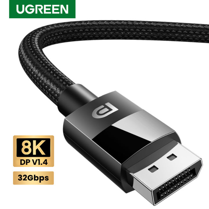 Ugreen Displayport for Mi Box 8K/60Hz DisplayPort 1.4 Cable Hig-speed ...