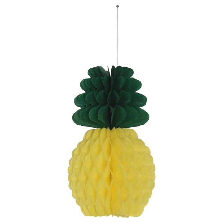 12 Pack Pineapple Honeycomb Centerpieces Paper Pineapple 8 Inch | Daraz ...