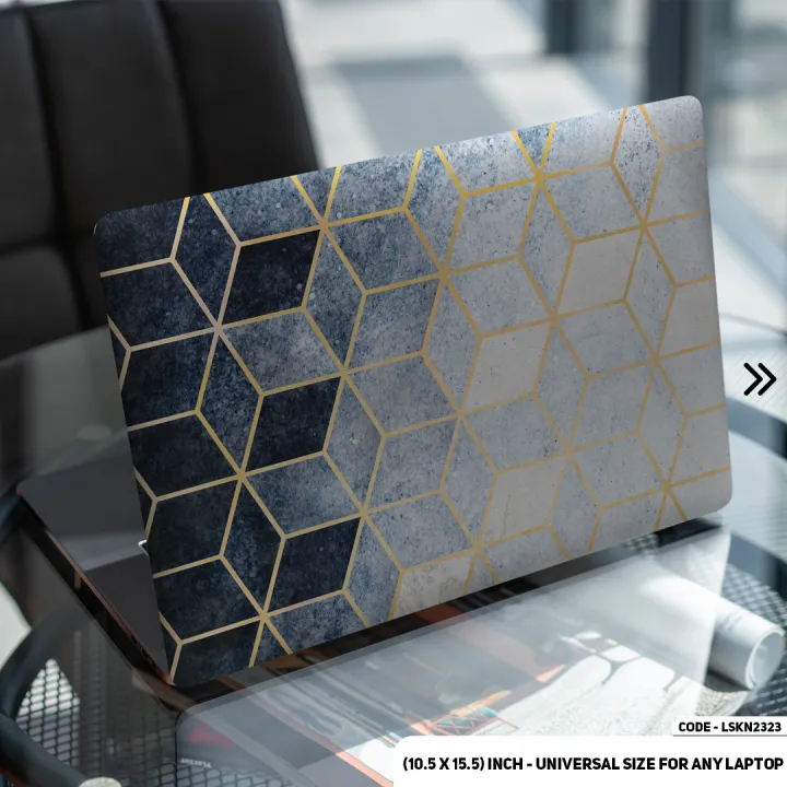 Geomatric Art Design Laptop Skin For Any Kind of Laptop Waterproof ...