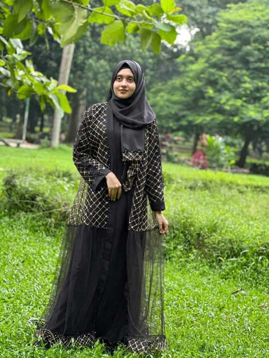 Exclusive stylish Full Set Extra Koti Borkha With Hizab And Nikab Dubai ...