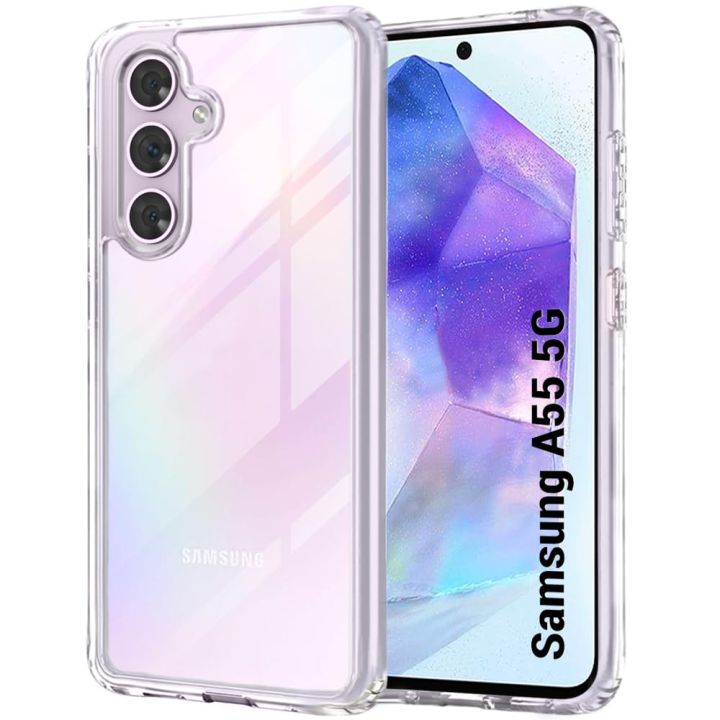 TheGiftKart Ultra-Hybrid Crystal Clear Back Case Cover for Samsung Galaxy A55 5G / A56 5g/A36 5g ...