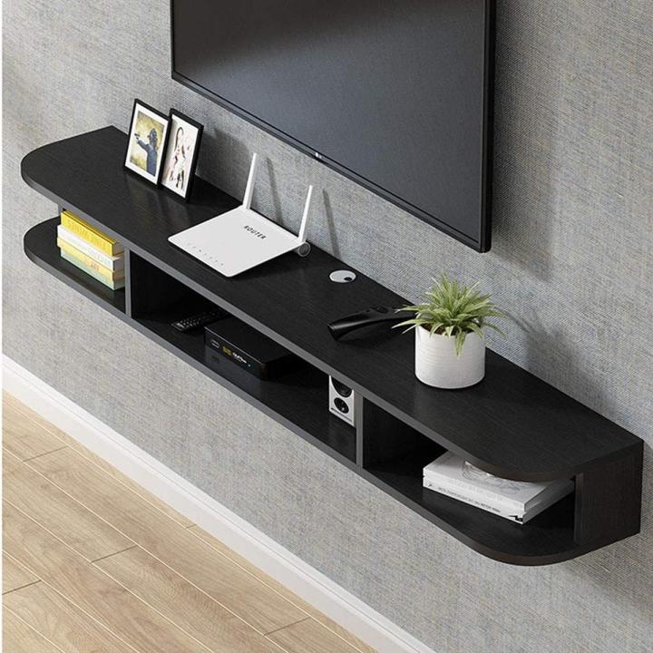 Floating shelf Wall Mounted TV Stand Floating TV Console TV Media ...