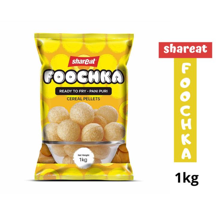 Shareat Ready to Fry Pani Puri/Foochka - 1kg | Daraz.com.bd