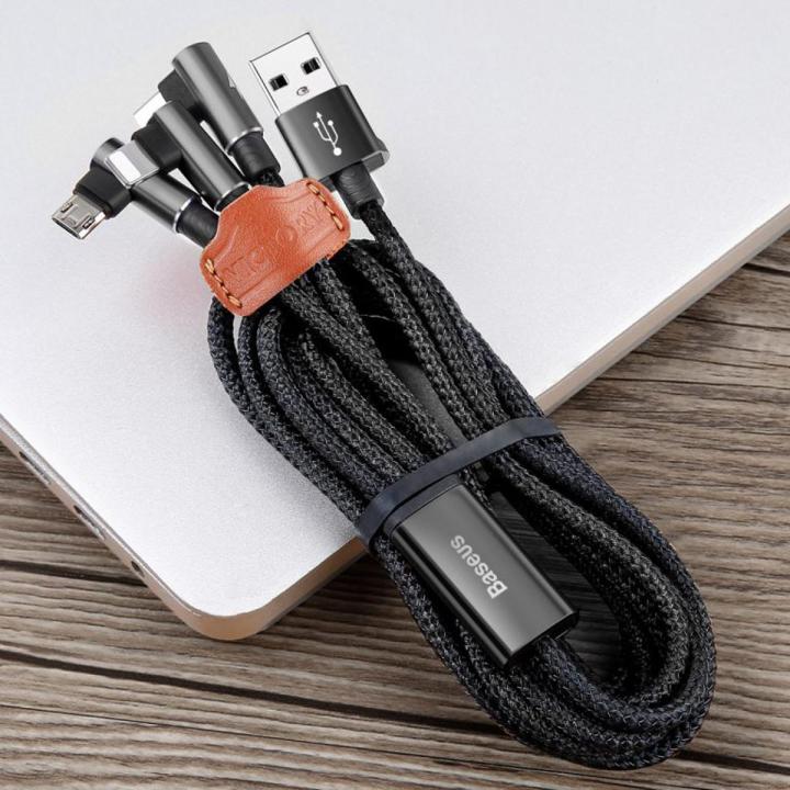 Baseus MVP King USB Fast Charging elbow gaming cable/ Data Cable with 3 ...