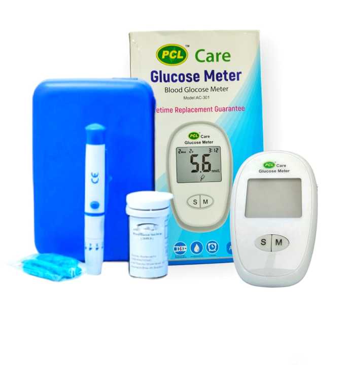 PCL Blood Glucose Monitoring Diabetes Machine | Daraz.com.bd