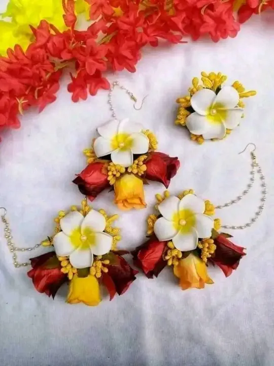 ARTIFICIAL FLOWER SET FOR WOMEN AND GIRLS | Daraz.com.bd