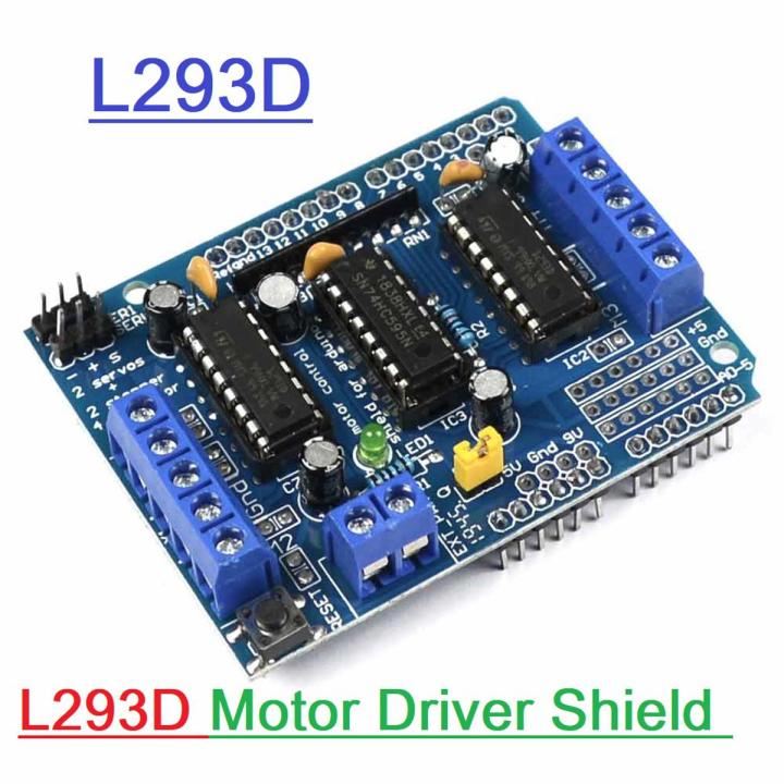 BLUE L293D L-293D 293D Stepper Motor Driver Board Control Shield Module ...