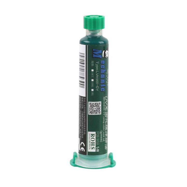 MECHANIC UV-H900 900 10cc Green UV Curing Solder Ink Solder Paste Flux ...