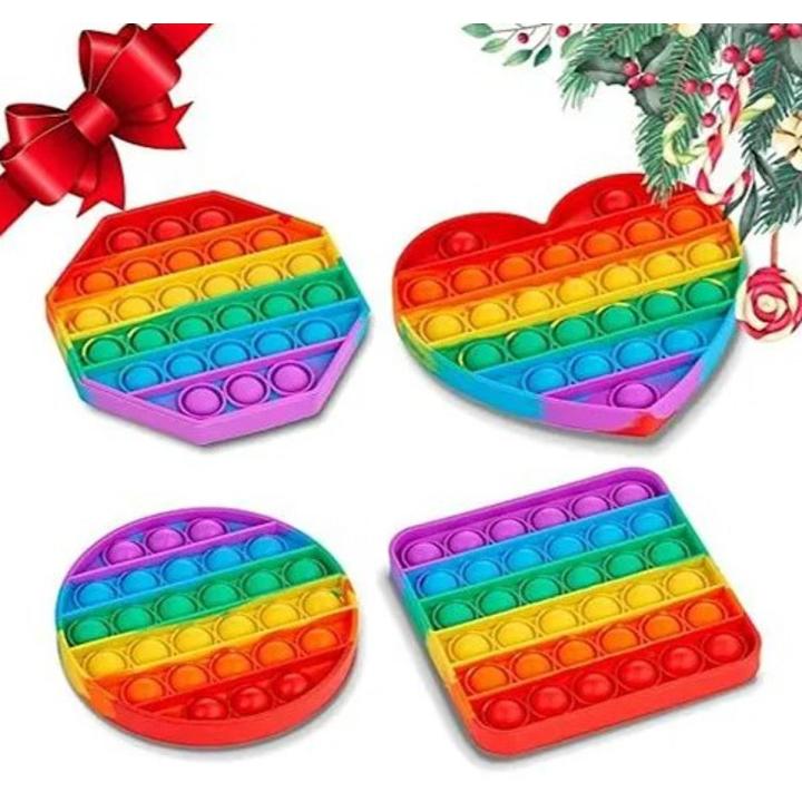 Pop It Fidget Toys Pop Its Fidgets, Fidget Toy Pack Poppet Figit ...