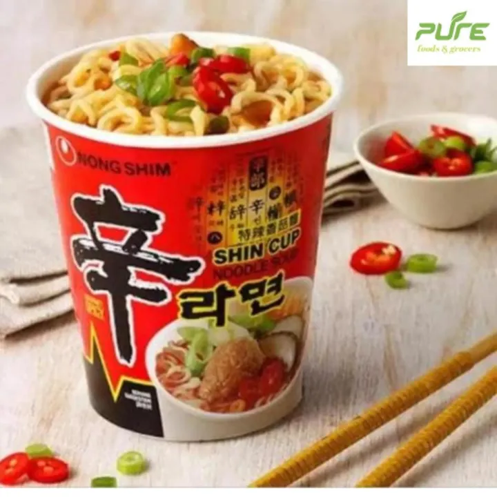 Shin Cup Chicken Noodles ramen 68Gm - Korea | Daraz.com.bd