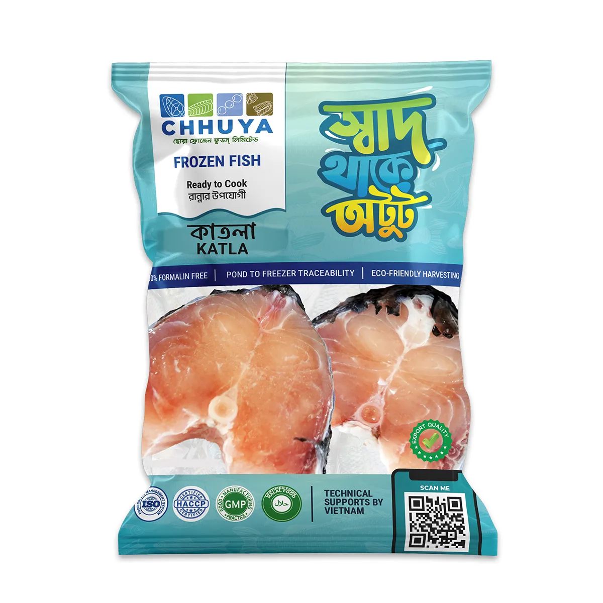 Chhuya Katla Fish ( 4kg Size + ) Net Weight 1 kg | Daraz.com.bd