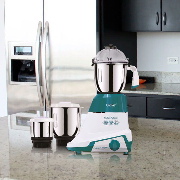 Orpat Kitchen Platinum 1200 - Watt Mixer Grinder & Blender | Daraz.com.bd