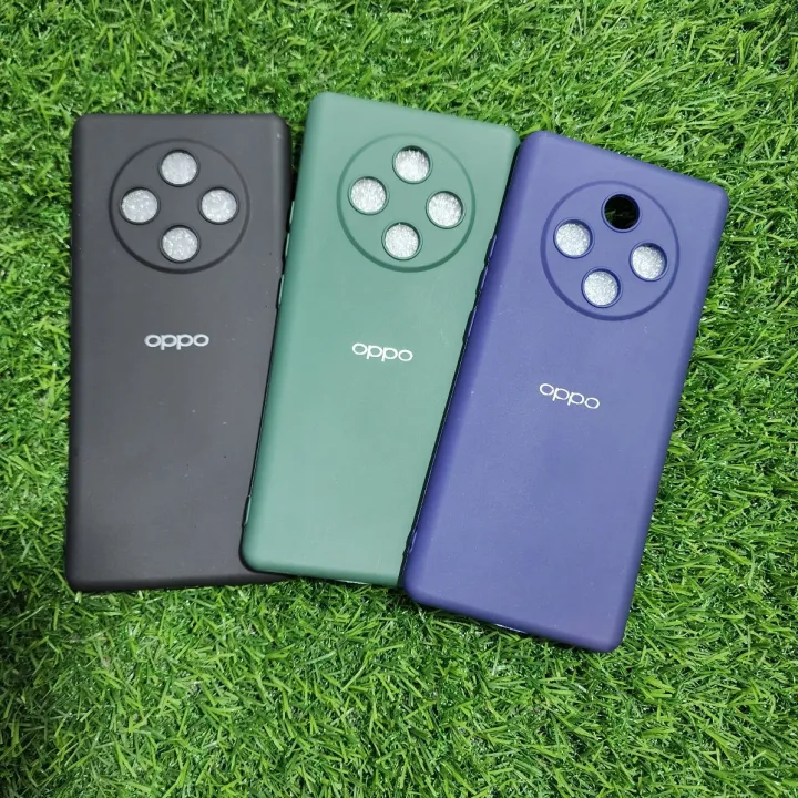 OPPO F27 Pro Plus Stylish Silicon Back Cover with Metallic Finish, Full ...