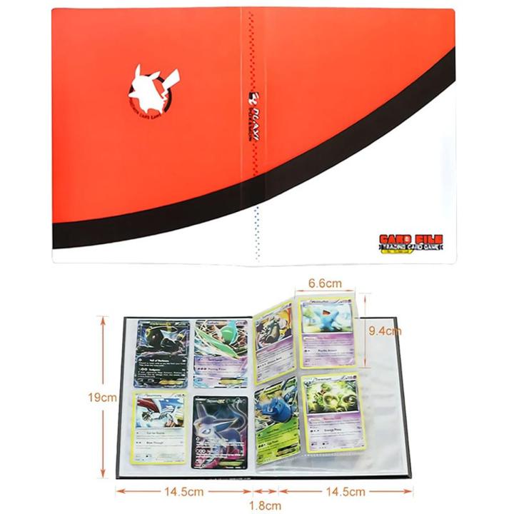 【Happy baby toy store】Pokemon GX Album Book Binder Folder Anime Game ...