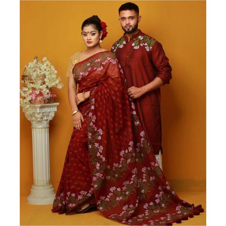 New Exclusive Puja Collection/EID Collection/Party Designer BLOCK Print ...