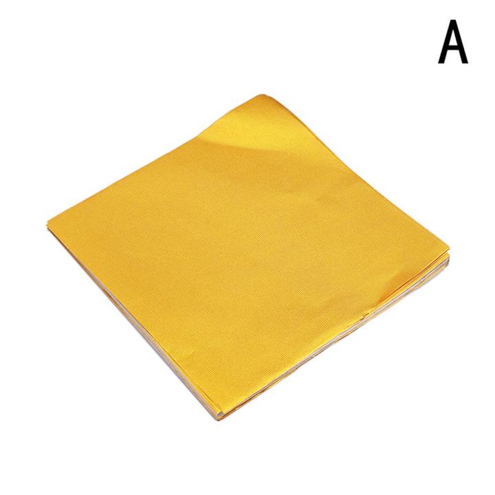 200pcs 8*8cm Gold Aluminium Foil Candy Chocolate Cookie DIY Wrapping ...