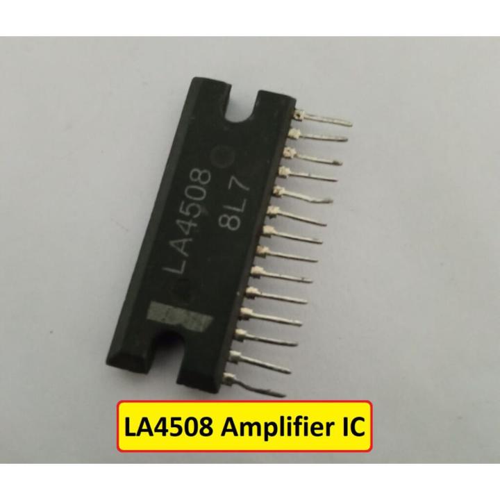 Audio Power Amplifier LA4508 8.5W 9V 12V ZIP 14 Pin Dual 2 Channels ...