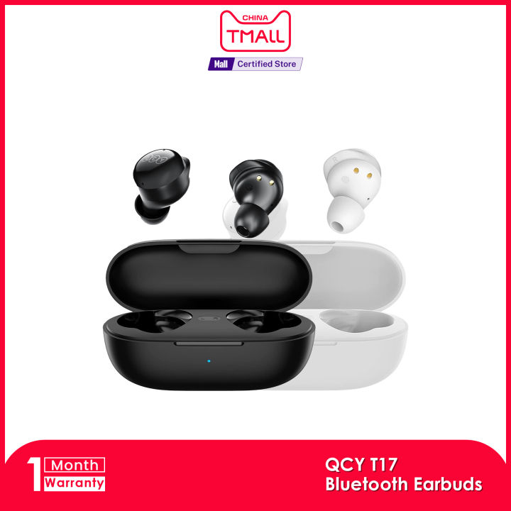 Bluetooth Earbuds QCY T17 Wireless Earbuds | Daraz.com.bd