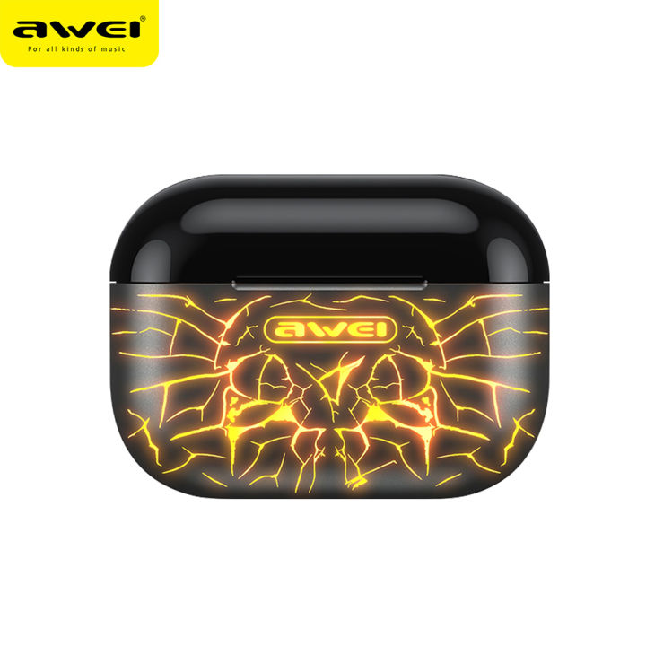 Awei T29 Pro True Wireless Games Earbuds With Dynamic Color Changing ...