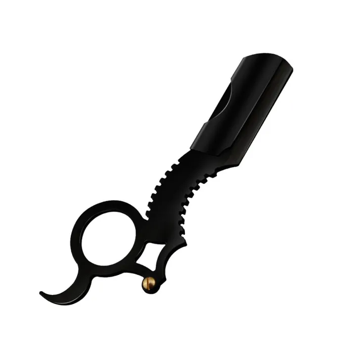 【Mucheng Mall】Straight Edge Barber Razor Haircut Beard Eyebrow Shaving ...
